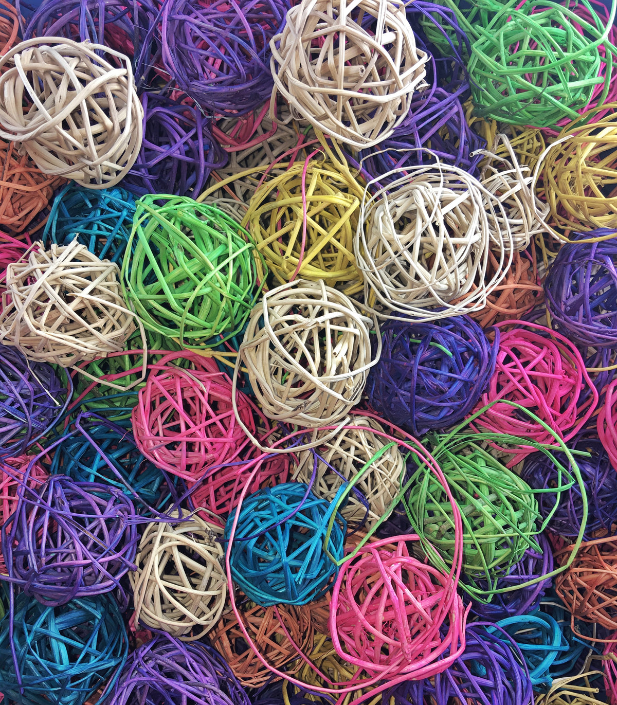 Vine Items - Vine Balls, Vine Rings & Other Vine Bird Toy Parts