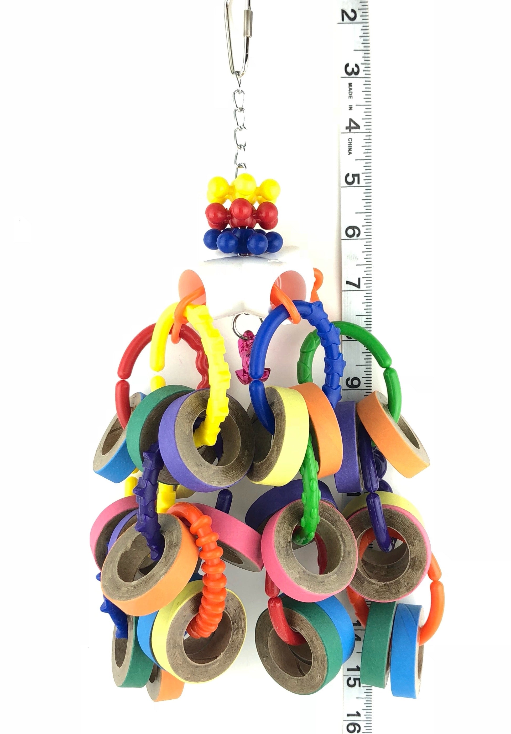 Bagel Cascade Bird Toy