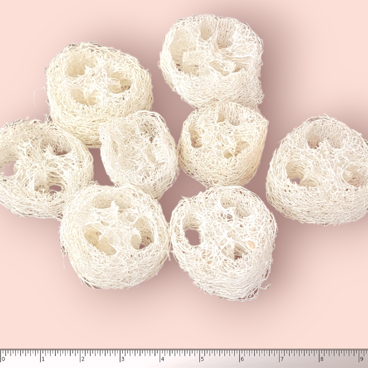 Natural Loofah/Luffa Slices for bird toys